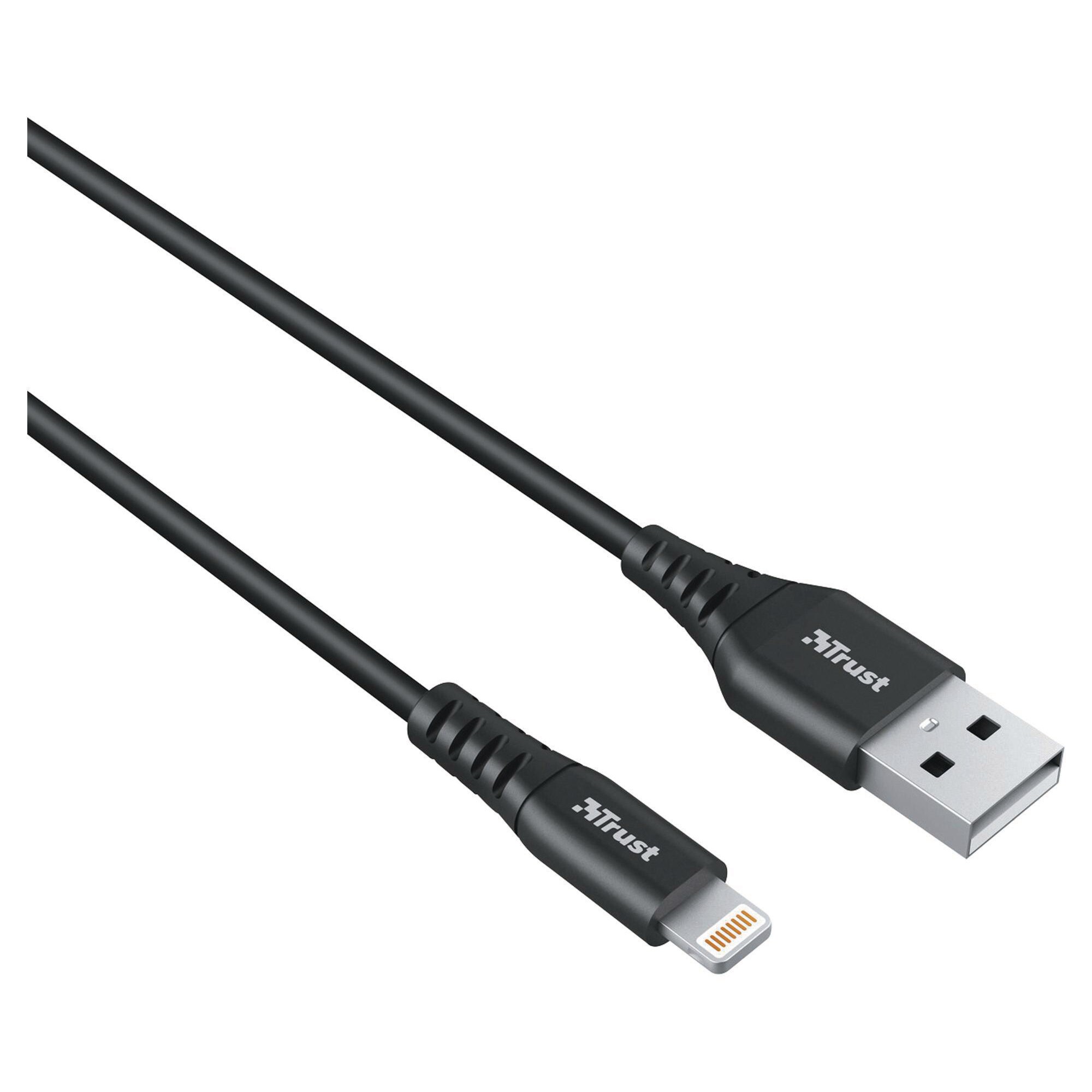 Lightning Cable 1m - black | Lyreco