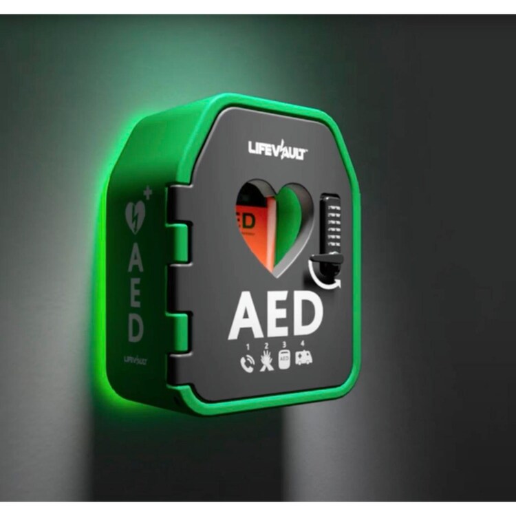 Life Vault AED Cooling Cabinet | Lyreco