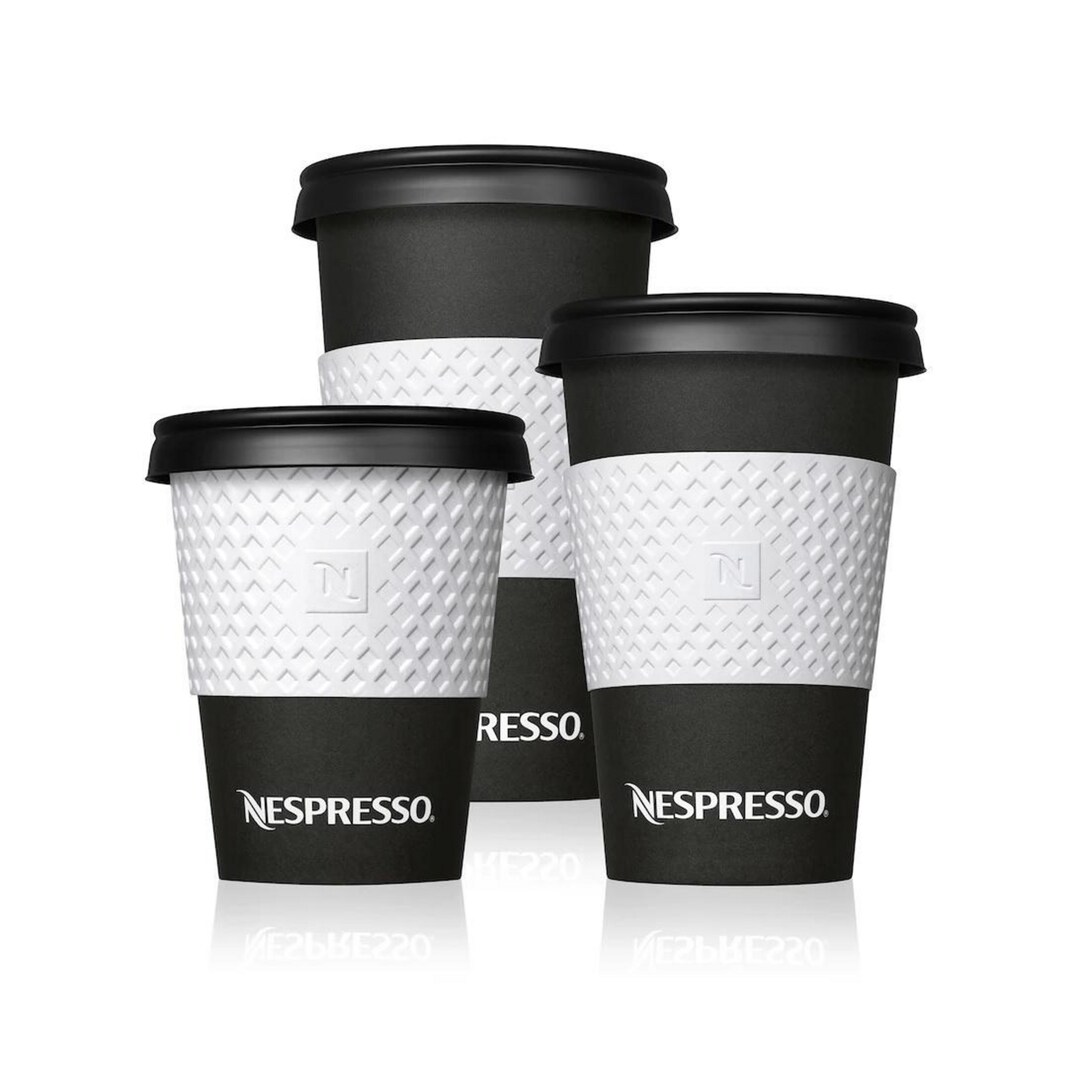 Nespresso Sleeves for On-The-Go Cups 12/16/20oz... | Lyreco