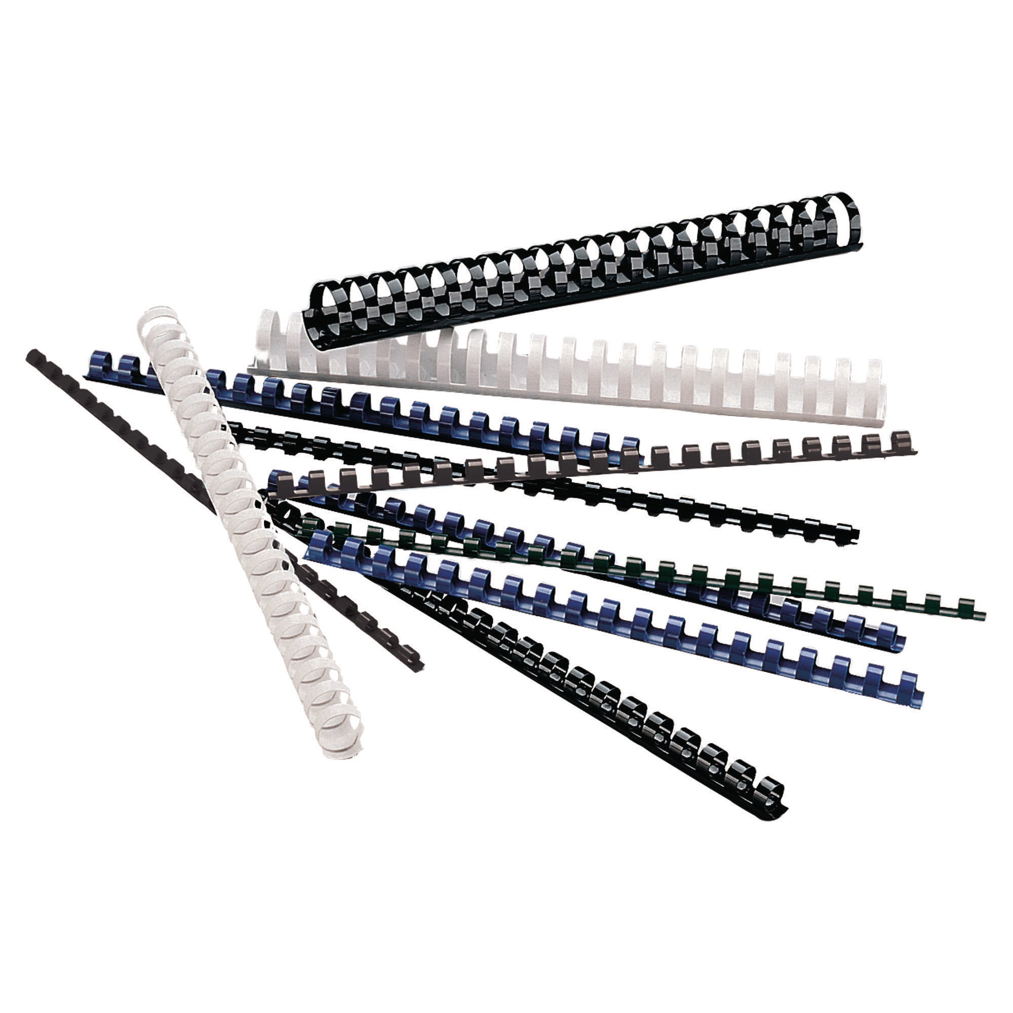 Lyreco White A4 21-Ring Plastic Combs 16mm -... | Lyreco
