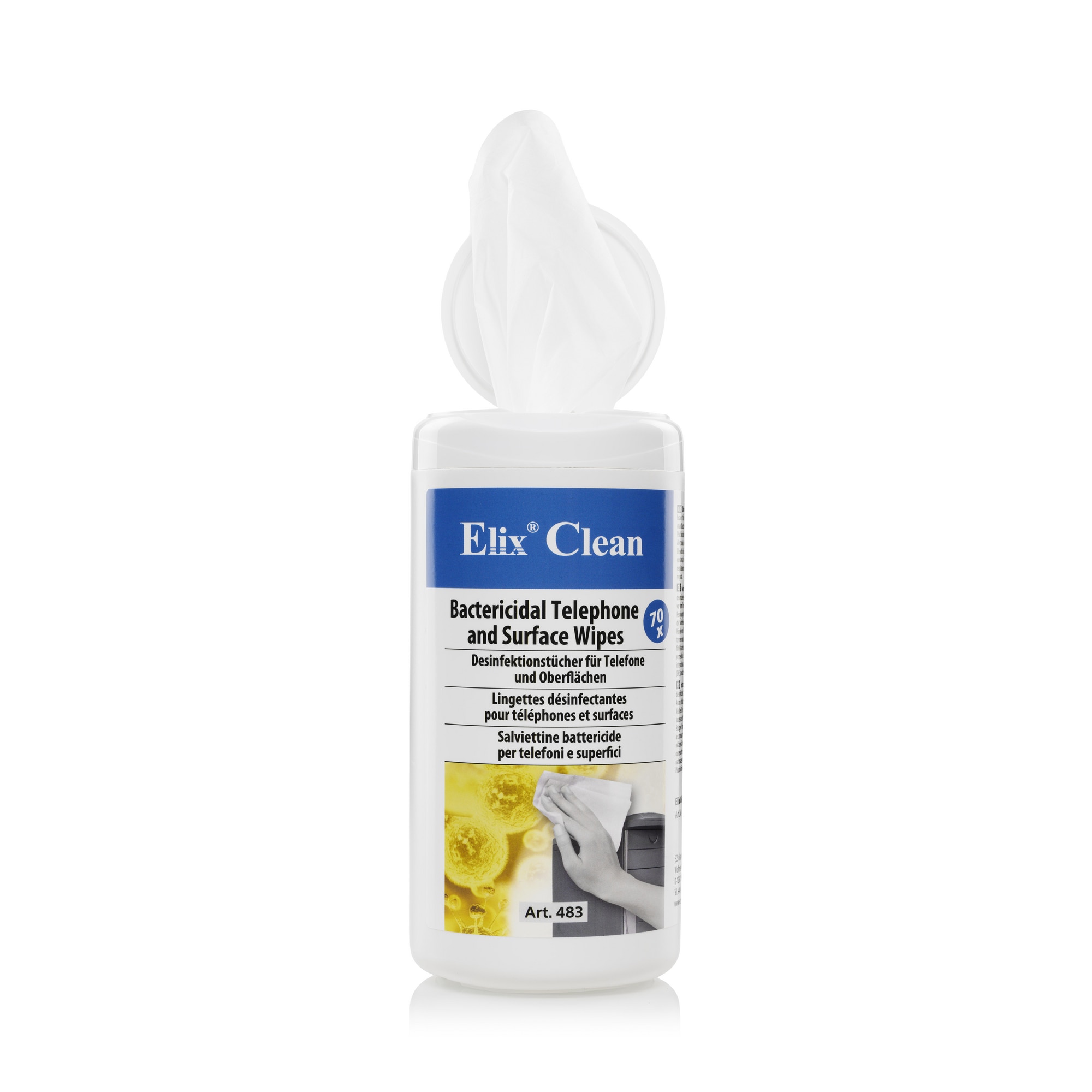Elix Wipes: Anti-Bacterial Cleaning for... | Lyreco