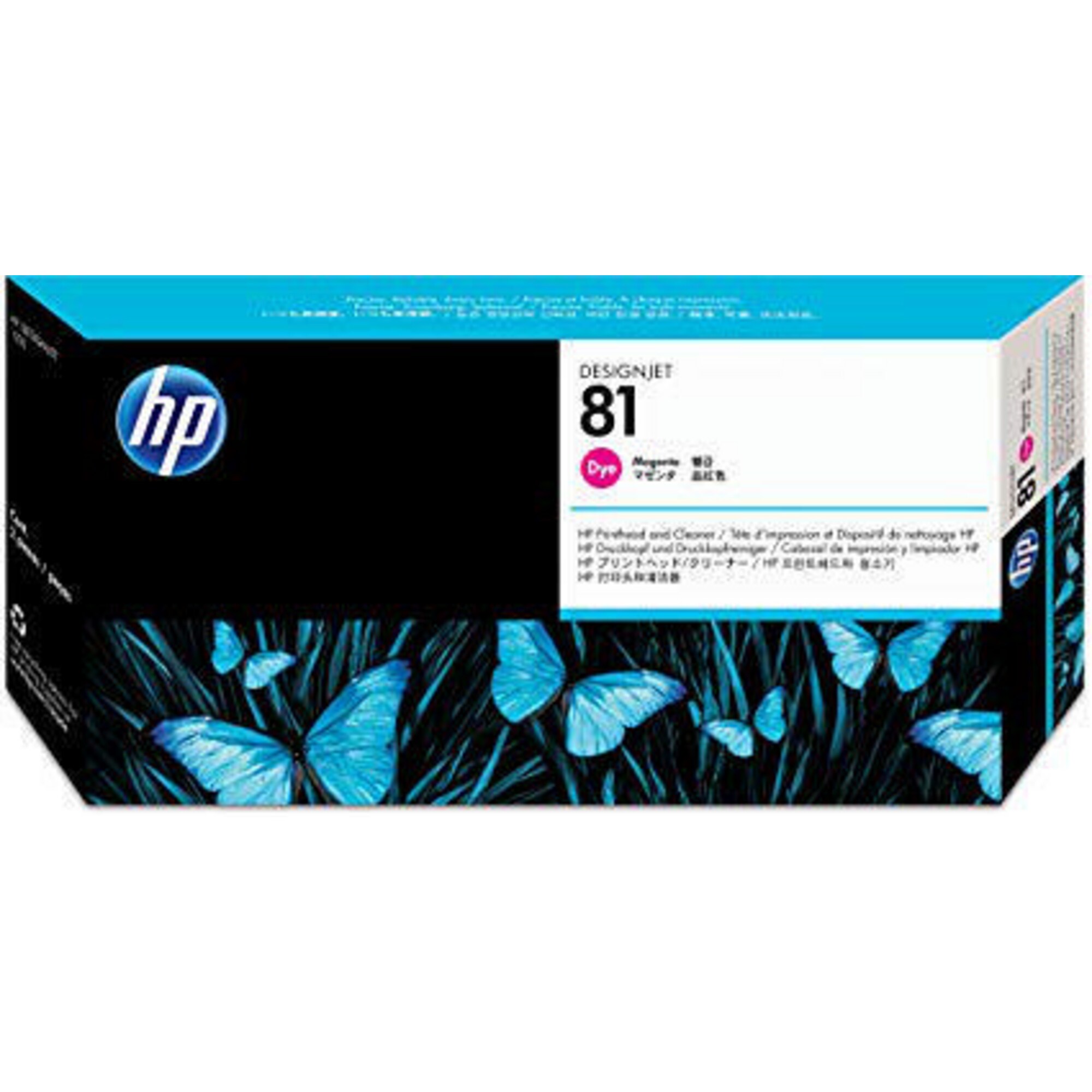 HP 81 Magenta DesignJet Dye Printhead and... | Lyreco