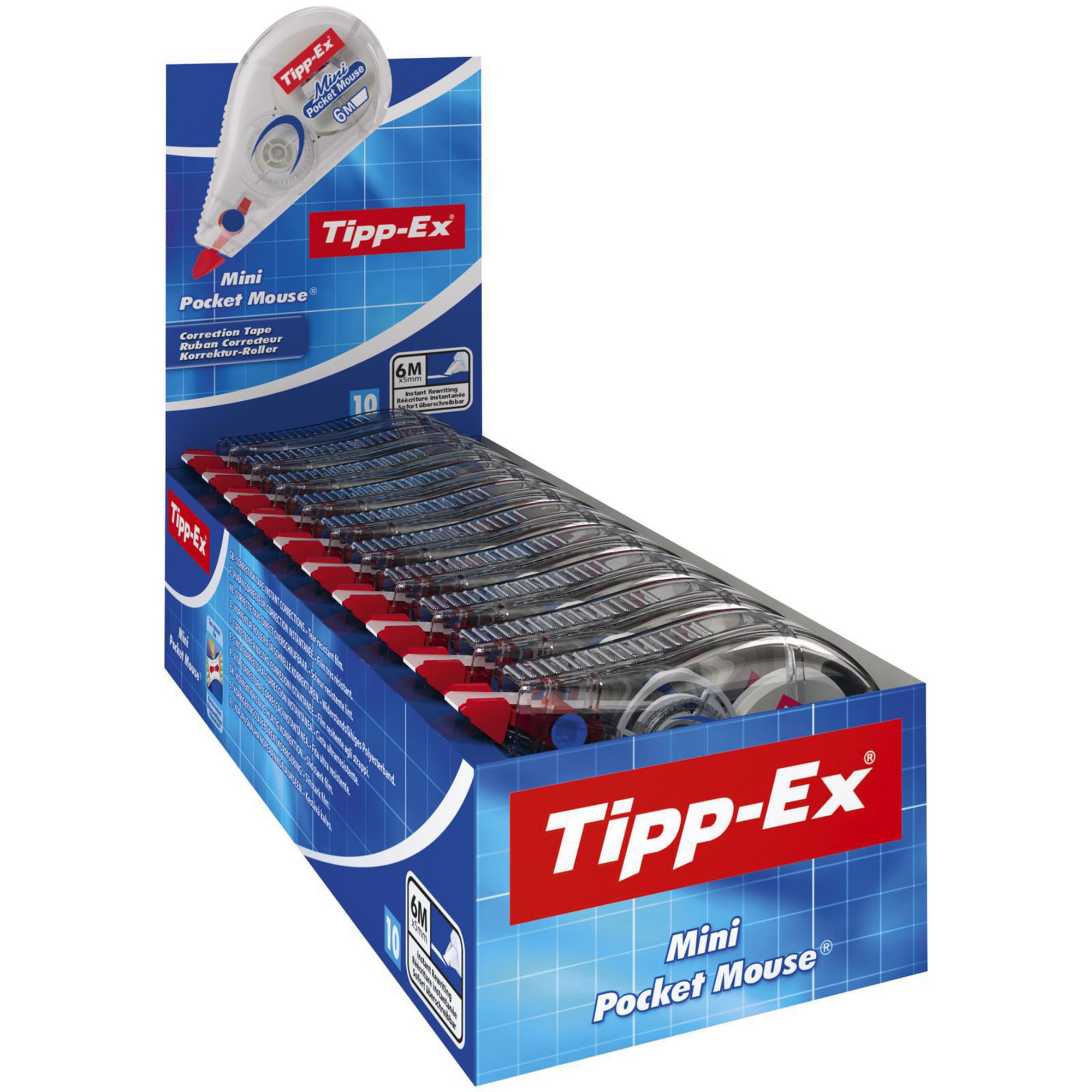 Tipp-Ex Mini Pocket Mouse Correction Tapes - 6... | Lyreco