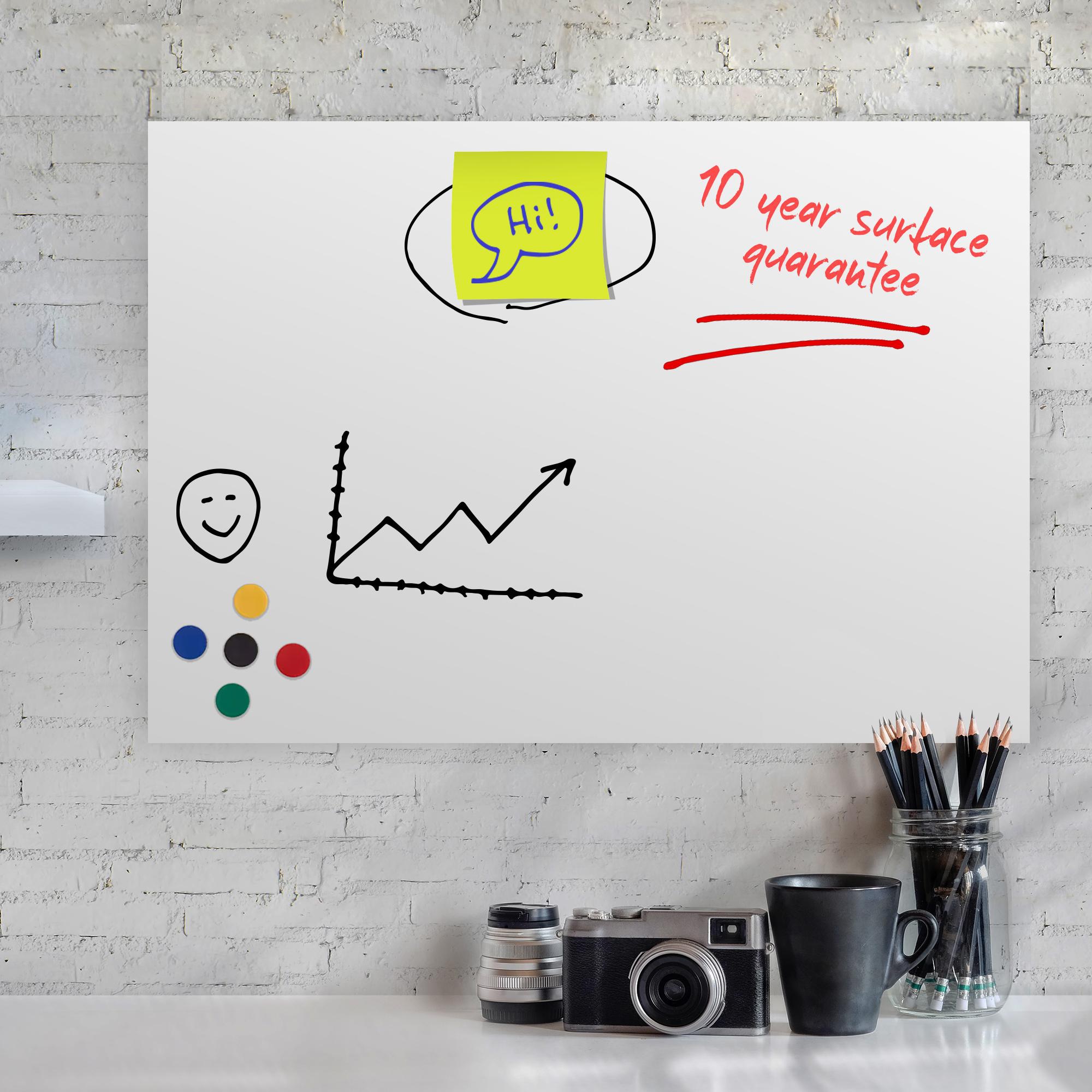 Pro Eco Large Magnetic Whiteboard - 2380 x 1500... | Lyreco