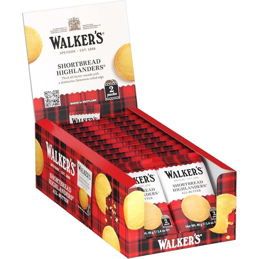 Walkers Shortbread Twin Pack Highlander,... | Lyreco