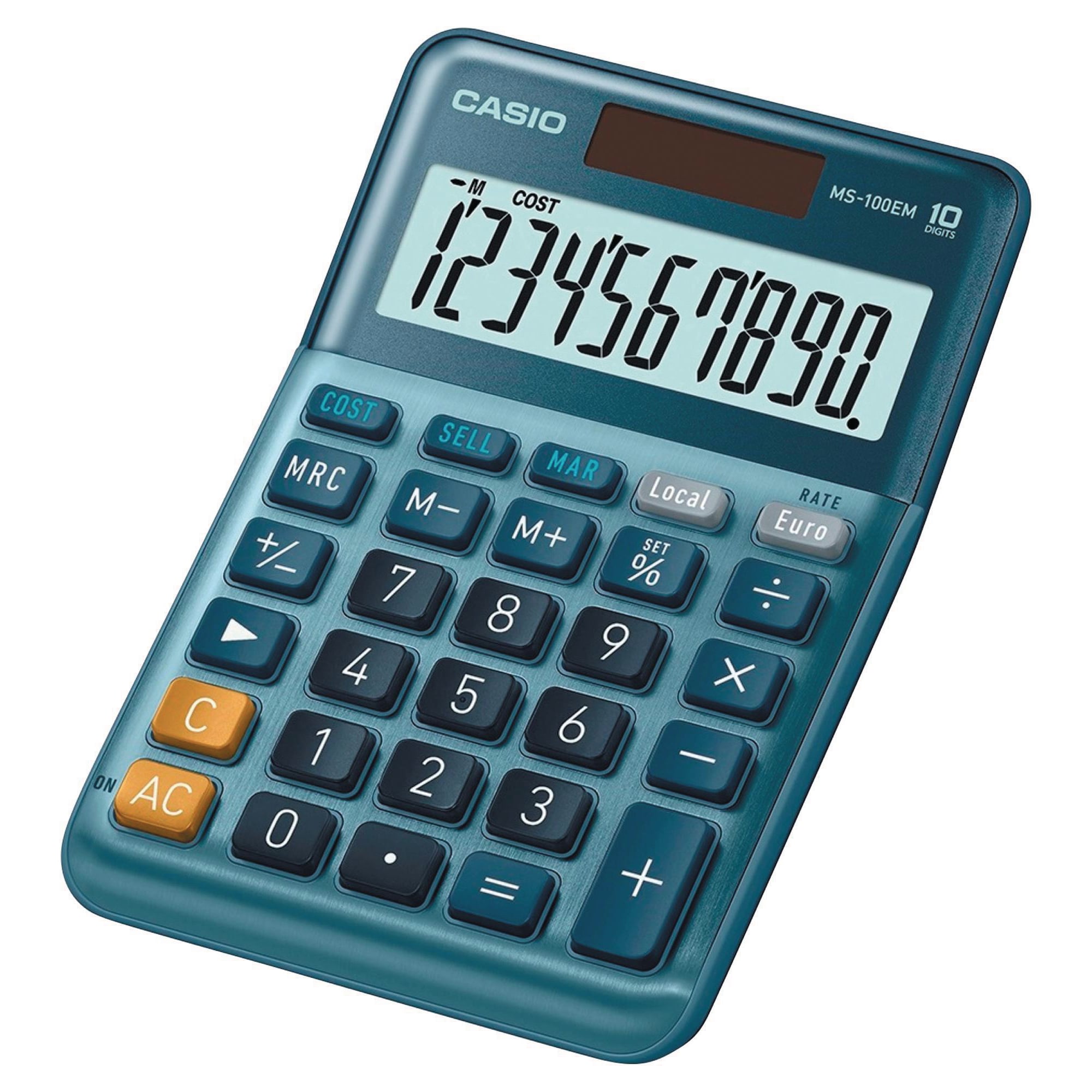 CASIO MS-100EM Desk Calculator 10-Digit,... | Lyreco