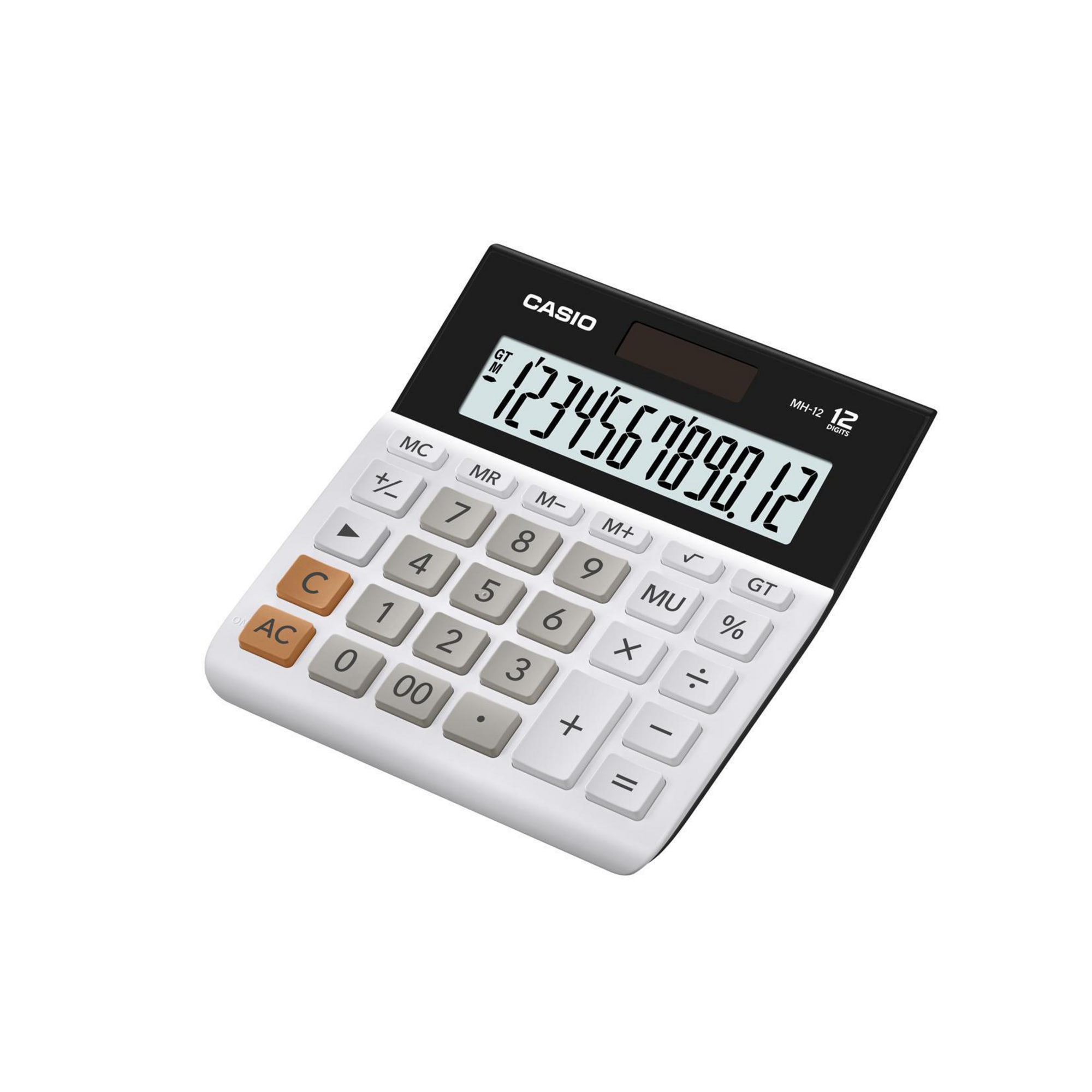 Casio MH-12-WE Basic Desk Calculator - 12 Digit | Lyreco