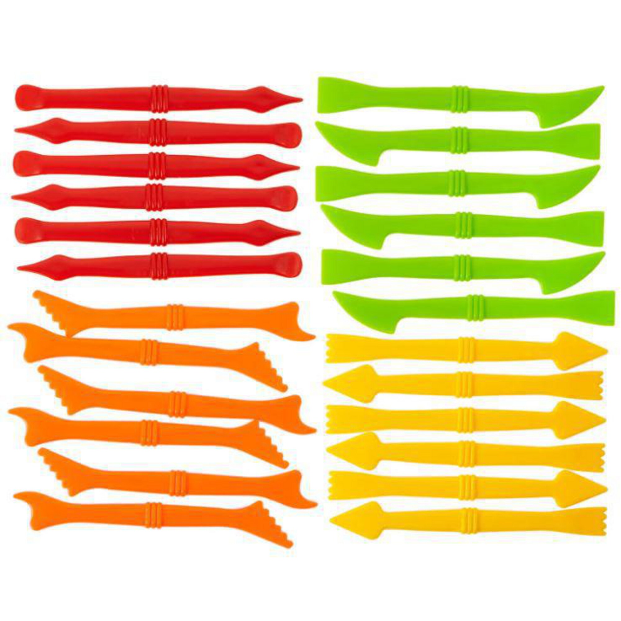 Plastic Modelling Tools - Pack of 24 | Lyreco
