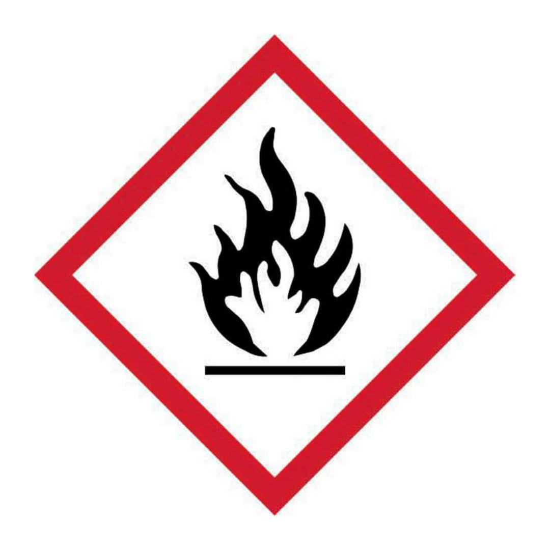 GHS Flammable Symbol' Label - Self-Adhesive... | Lyreco